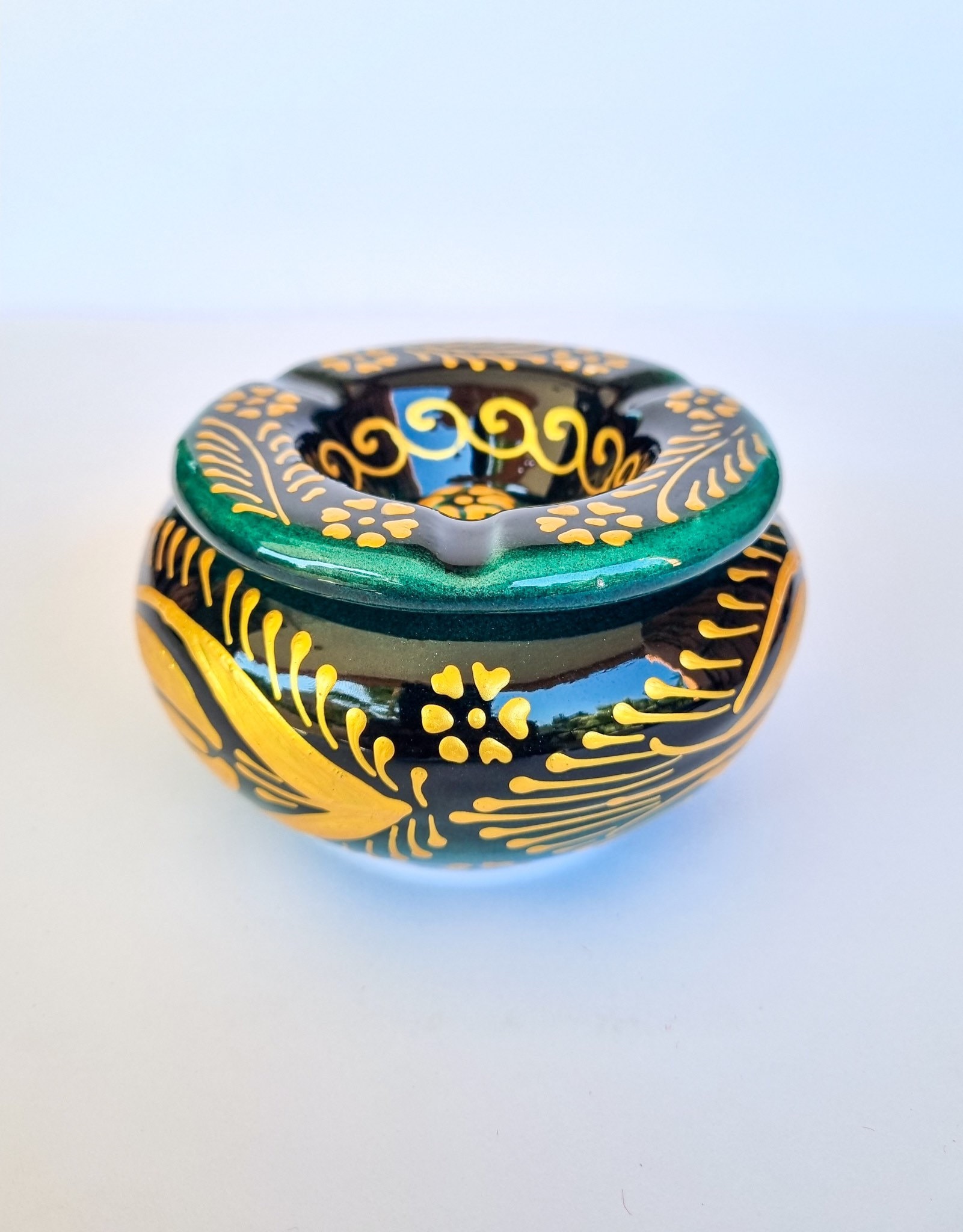 Authentic Cigarette Ashtray With Lid Ceramic Windproof - Etsy
