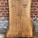 White Oak Live Edge Slab , Solid Wood Board, Table Top, Oak, Natural ...