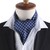 Solid Red Ascot Cravat, Satin Ascot for Men, Red Solid Mens Motif Ascot ...