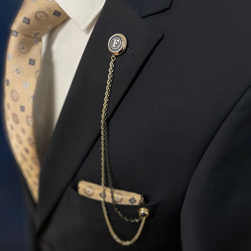Lapel Pin Chain - Etsy