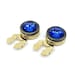 Shirt Button Cover Cufflinks Handmade Gold Color Cufflinks - Etsy