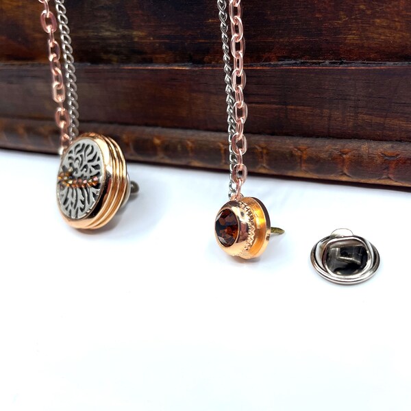 Mens Lapel Chain - Etsy