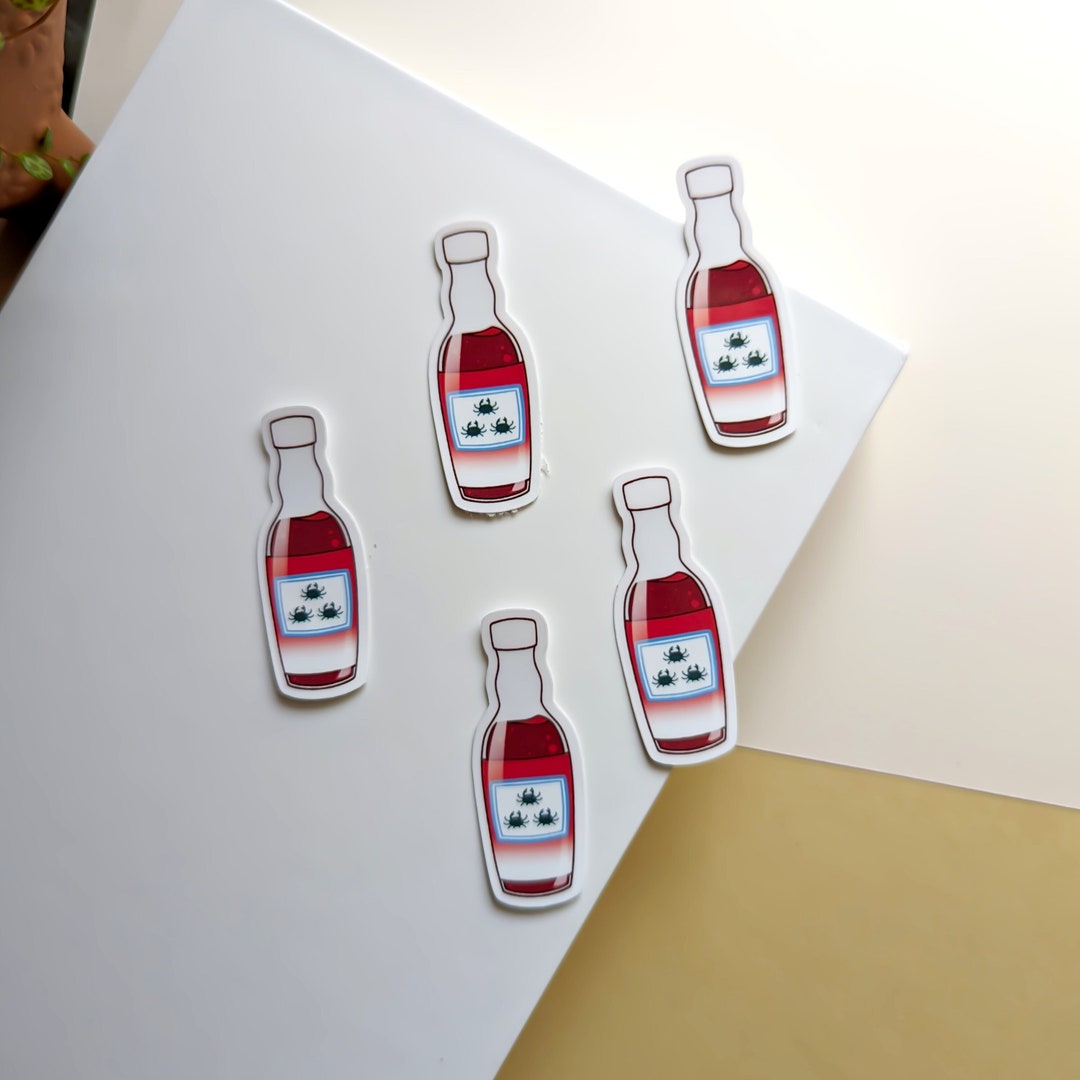 Fish Sauce Handmade Glossy Sticker "nam Bplaa" - Etsy