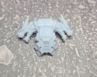 Hive Queen Prime, Rescaled for Wargaming 50mm and 60mm Sizes Miniatures ...