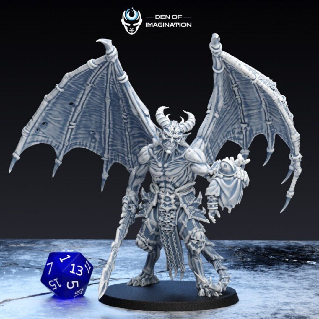 Infernal Overlord Kit | Miniature Wargaming Kits (wildmesh) - Etsy