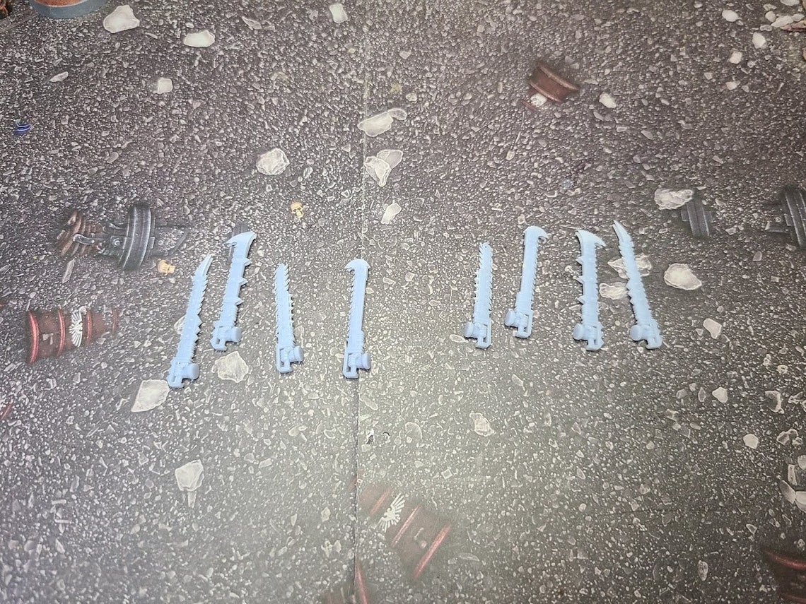 Buzz-saw Blades and Polearms for Heretics and Barbarians - Etsy