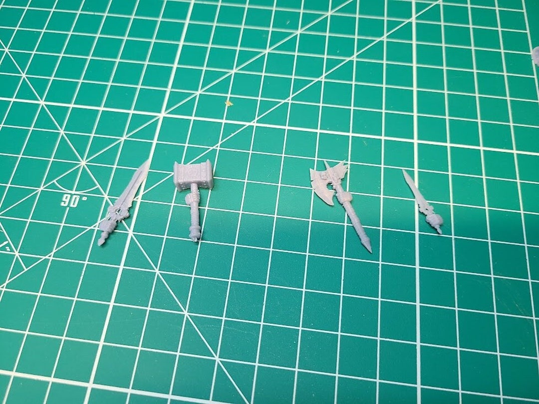 Legendary Weapons for Cyber Knights (iteration I) | Miniature Wargaming ...