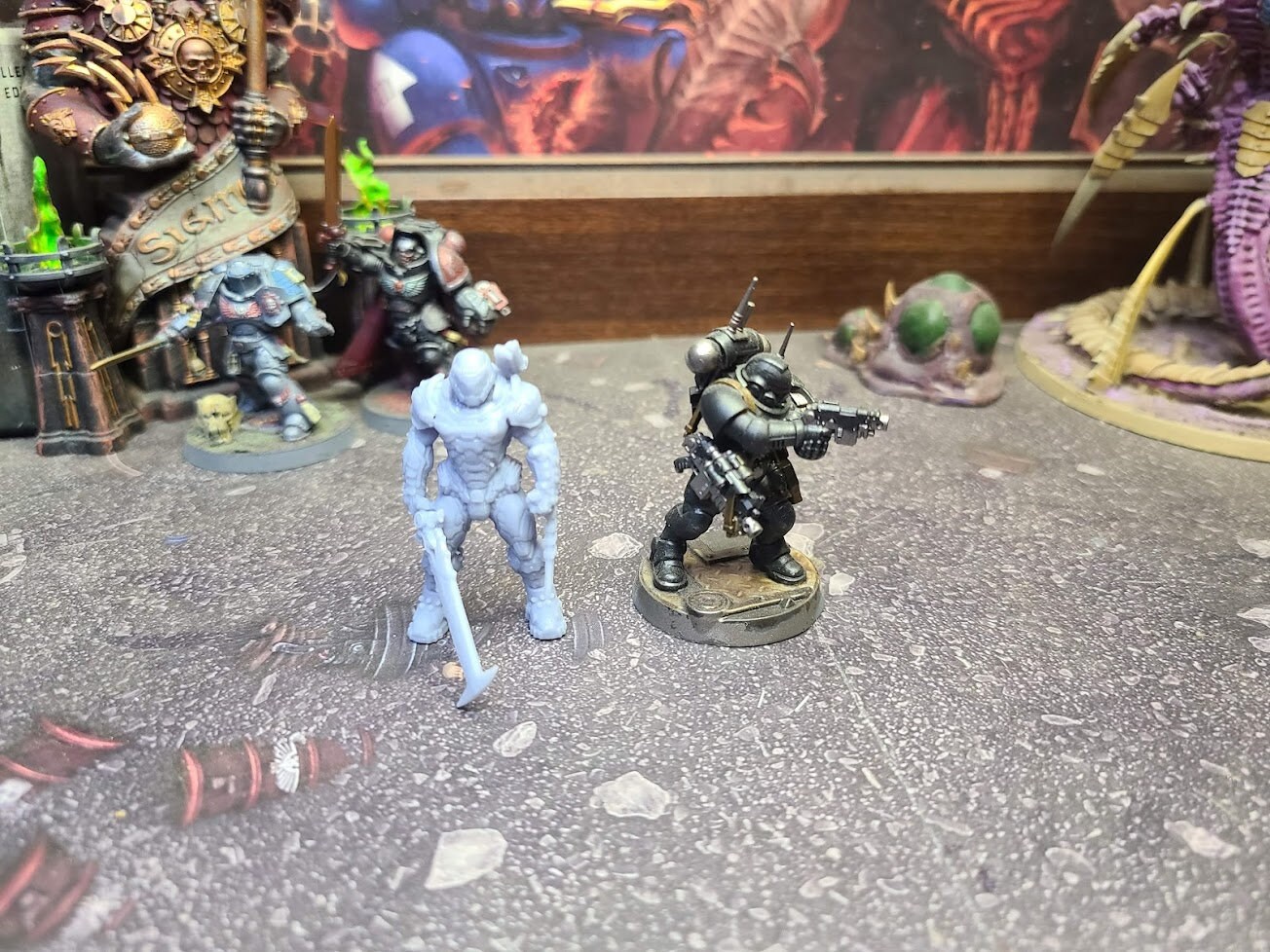 Doom Guy Miniature Rescaled for Wargaming Tabletop - Etsy