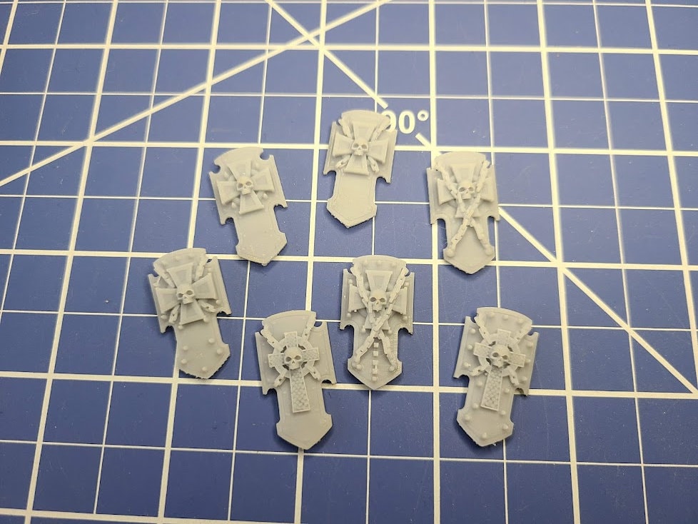 Shields for Black Knights-templar (tower and Kite, Multiple Styles ...