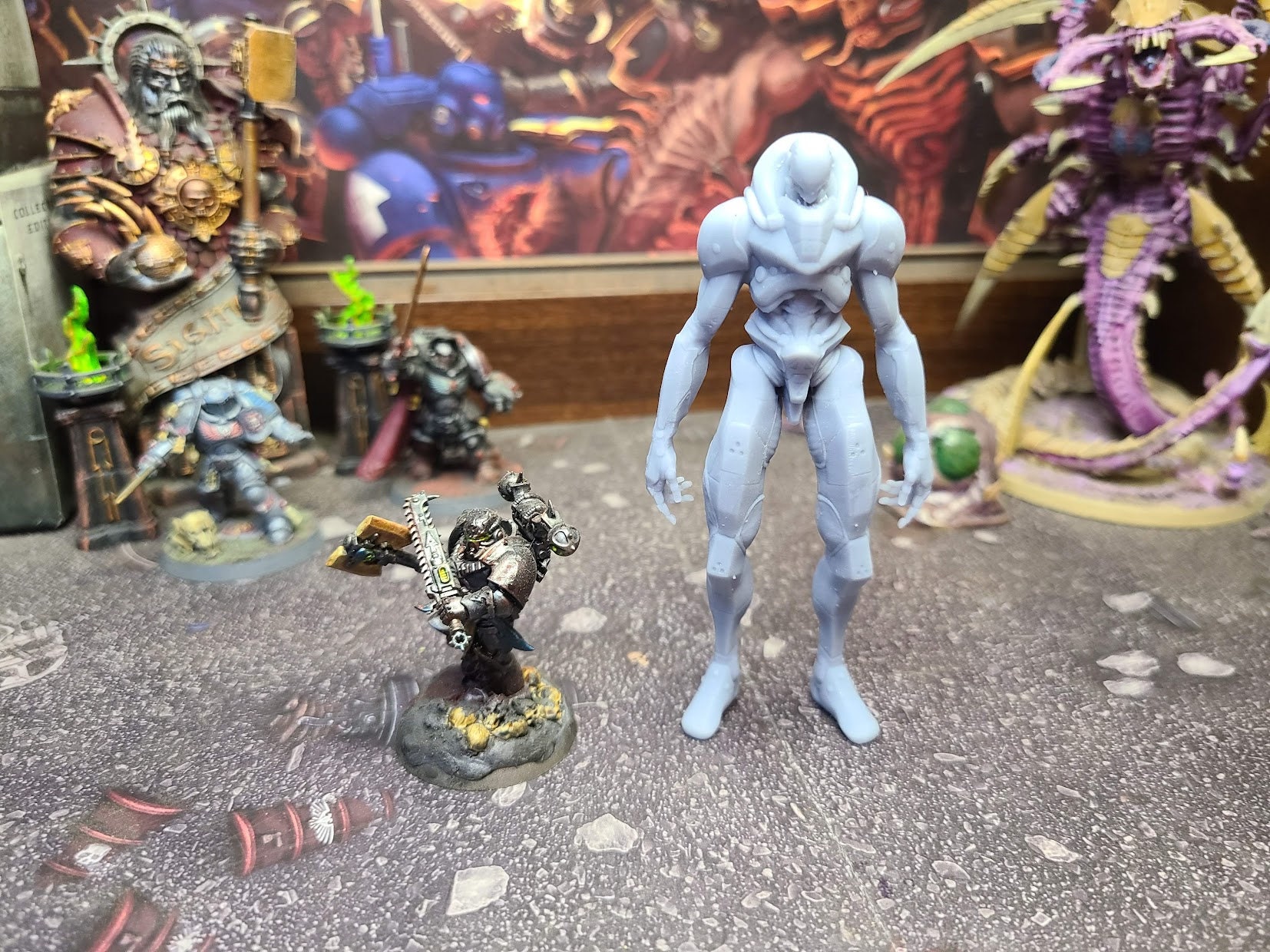 Toys Mecha-Slenderman 28mm Scale 2 Poses, 2 Sizes | Tabletop Wargaming ...