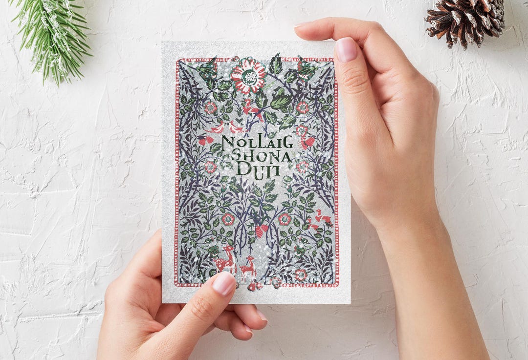 Set of Irish Christmas Cards nollaig Shona Duit Highquality Cards ...