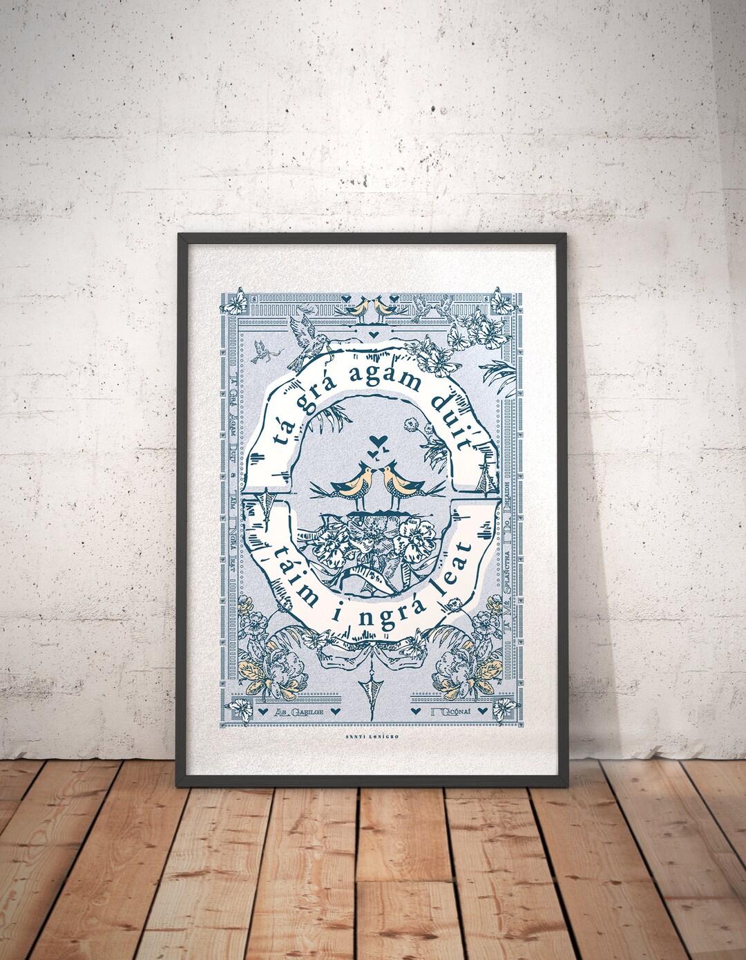 Irish Language Posters | "tá Grá Agam Duit", "táim I Ngrá Leat ...