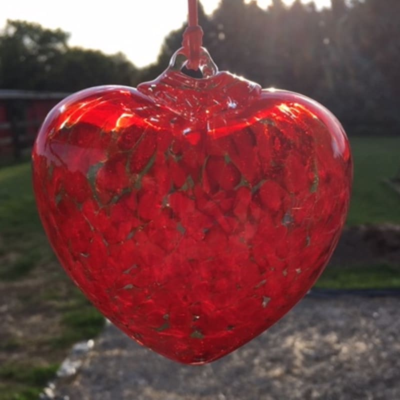 Glass Heart - Etsy