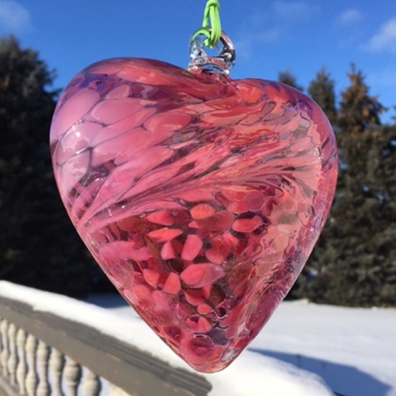 Glass Heart - Etsy
