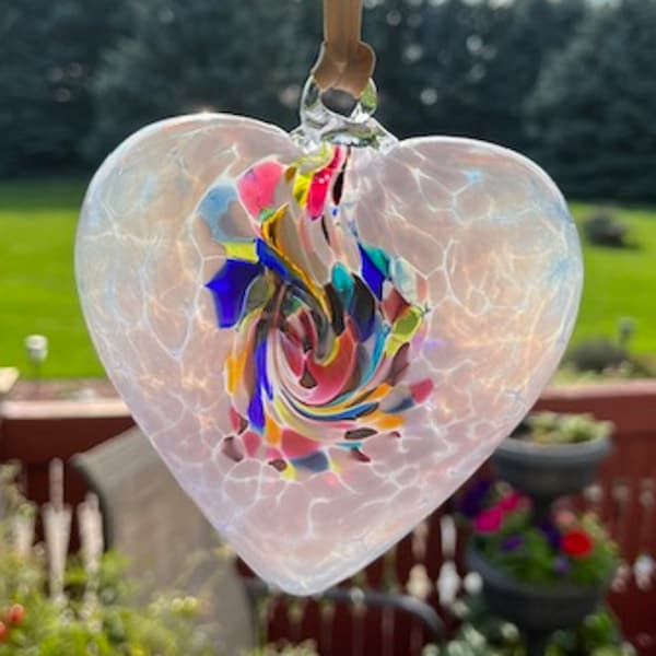 Glass Heart - Etsy