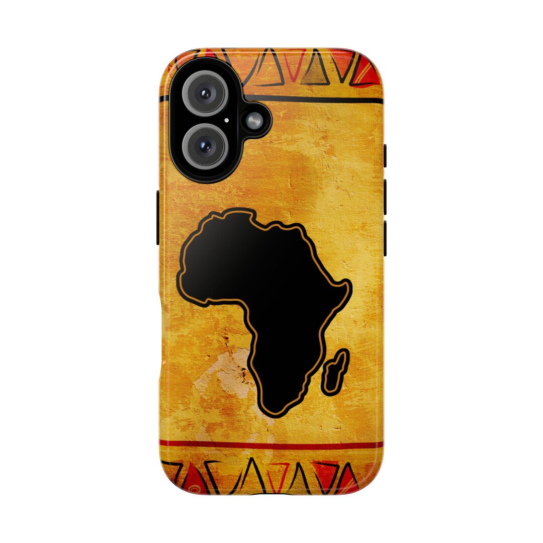 Continent of Africa Cell Phone Tough Cases for iPhone Samsung and ...