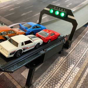 Timer for Hotwheels and Diecast Racing , Start Gate & Finish Line for ...