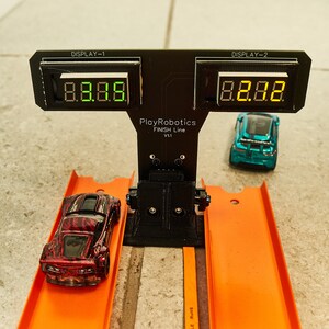 Start Gate & Finish Line for Hotwheels and Diecast Racing | Timing ...