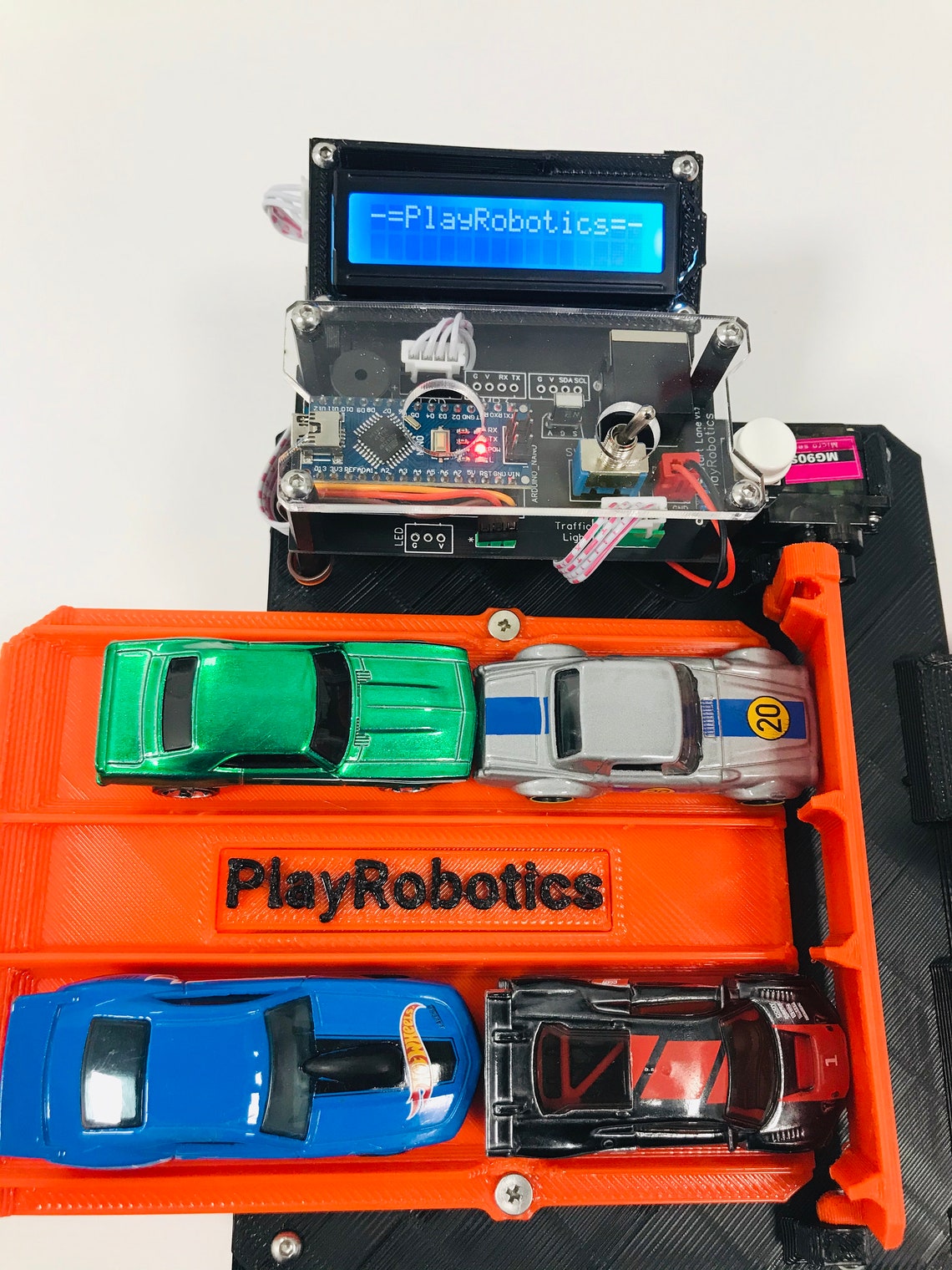 Programmable Smart Race Track for Hotwheels and Diecast Cars - Etsy