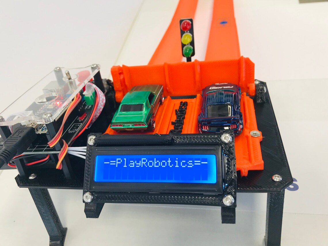 Programmable Smart Race Track for Hotwheels and Diecast Cars - Etsy