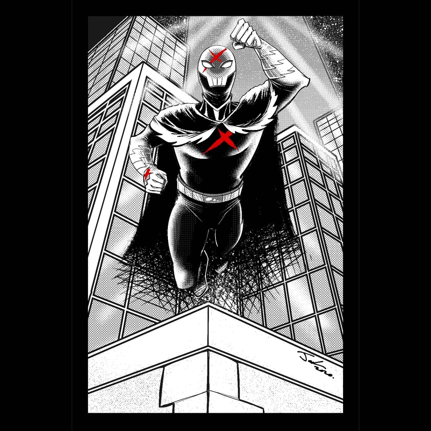 Red X Teen Titans Dc Comics A4 Print - Etsy