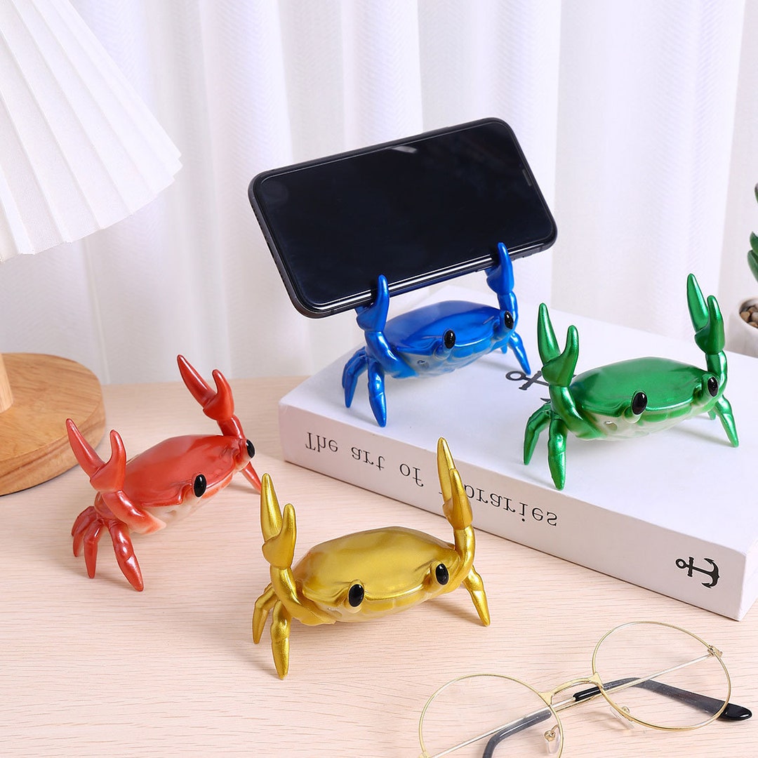 Crab Phone Stand, Desktop Cell Phone Stand, Mobile Phone Holder ...