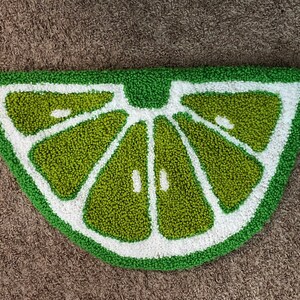 Handmade Lemon Lime Rug - Etsy