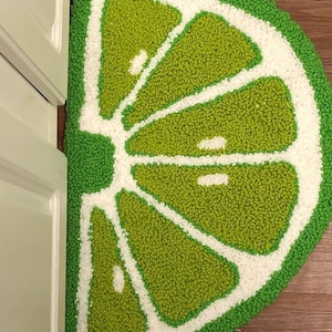 Handmade Lemon Lime Rug - Etsy