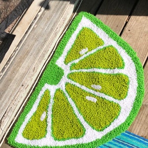 Handmade Lemon Lime Rug - Etsy