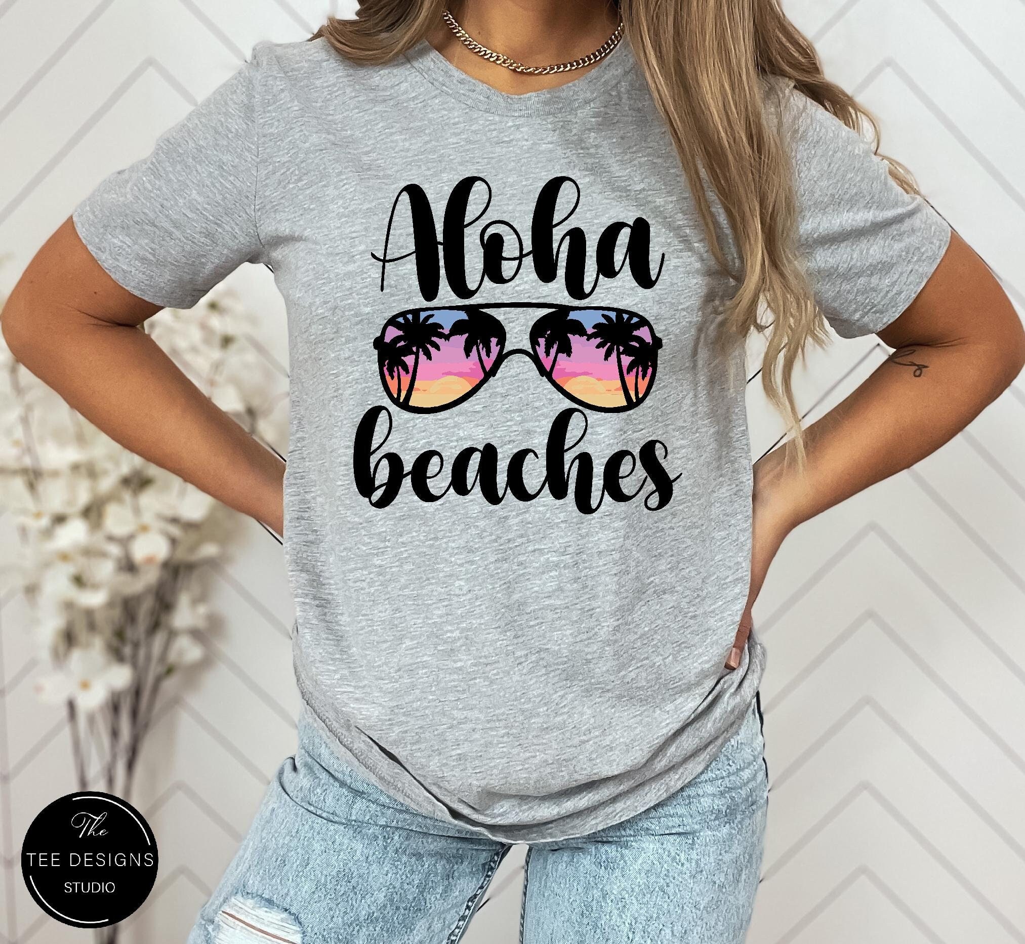 Aloha Beaches PNG, Aloha Beaches Design, Hawaiian Beach, Hawaiian Theme ...