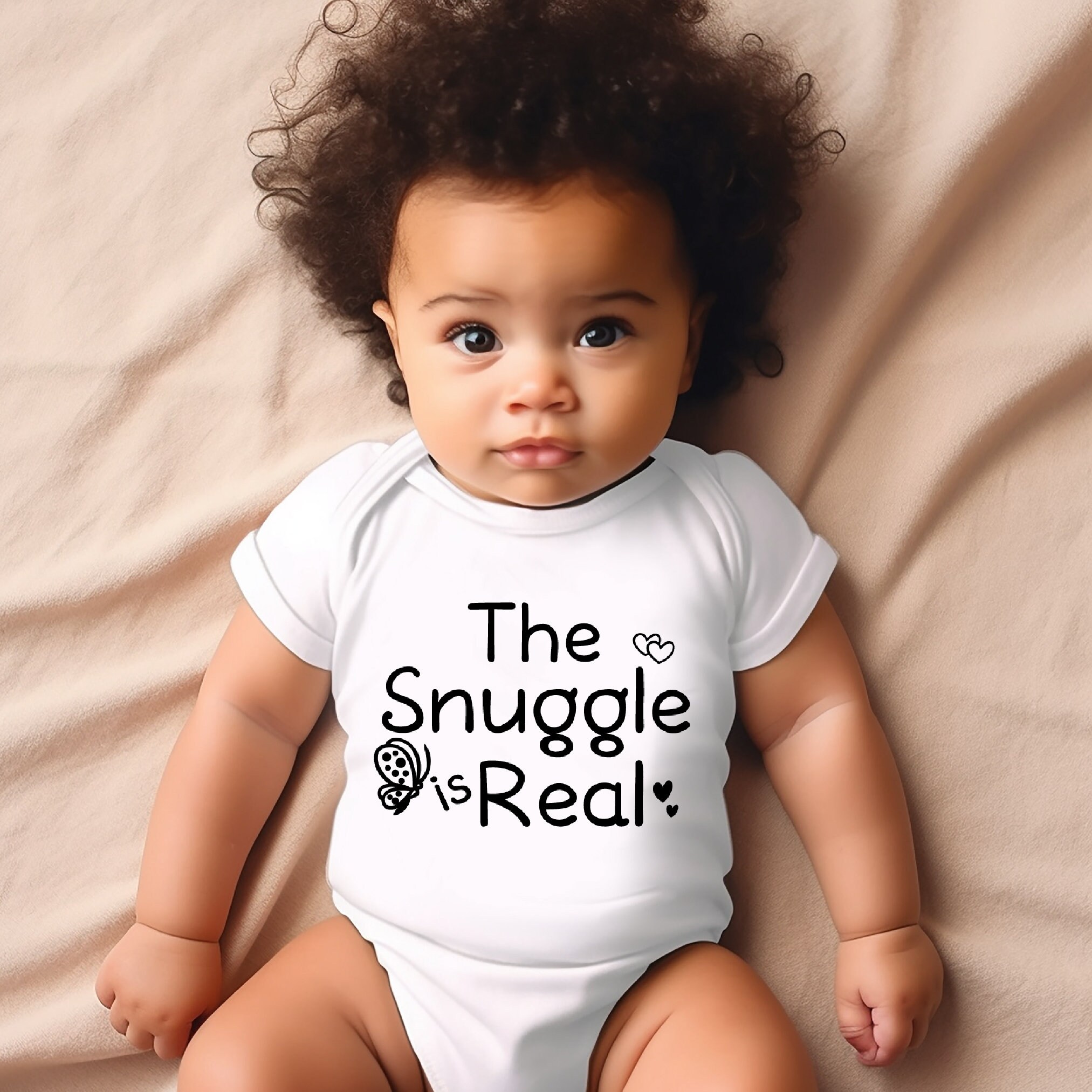 The Snuggle is Real PNG, Cute Onesie Design-child's Snuggle Design-baby ...