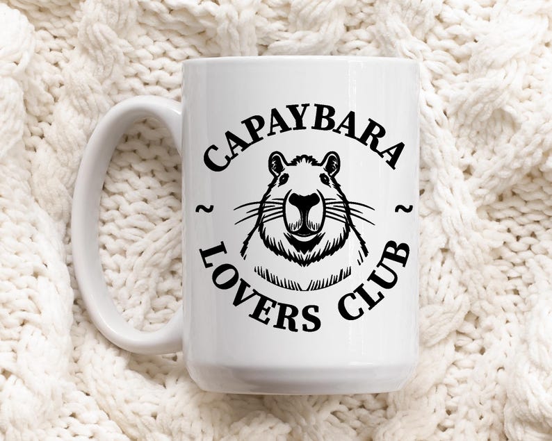 Capybara Lovers Club,capybara Love,capybara Love,capybara T-shirt ...