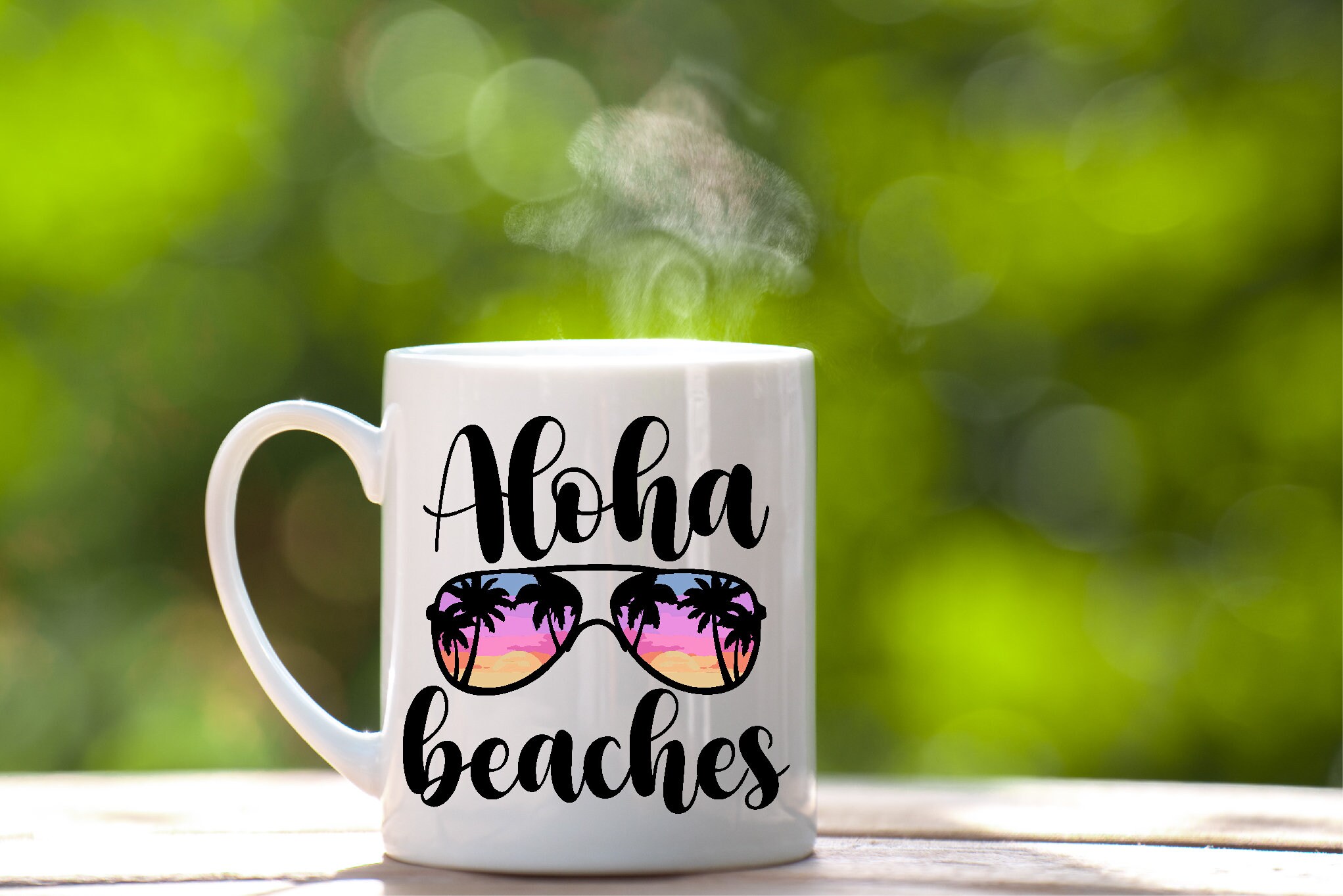 Aloha Beaches PNG, Aloha Beaches Design, Hawaiian Beach, Hawaiian Theme ...