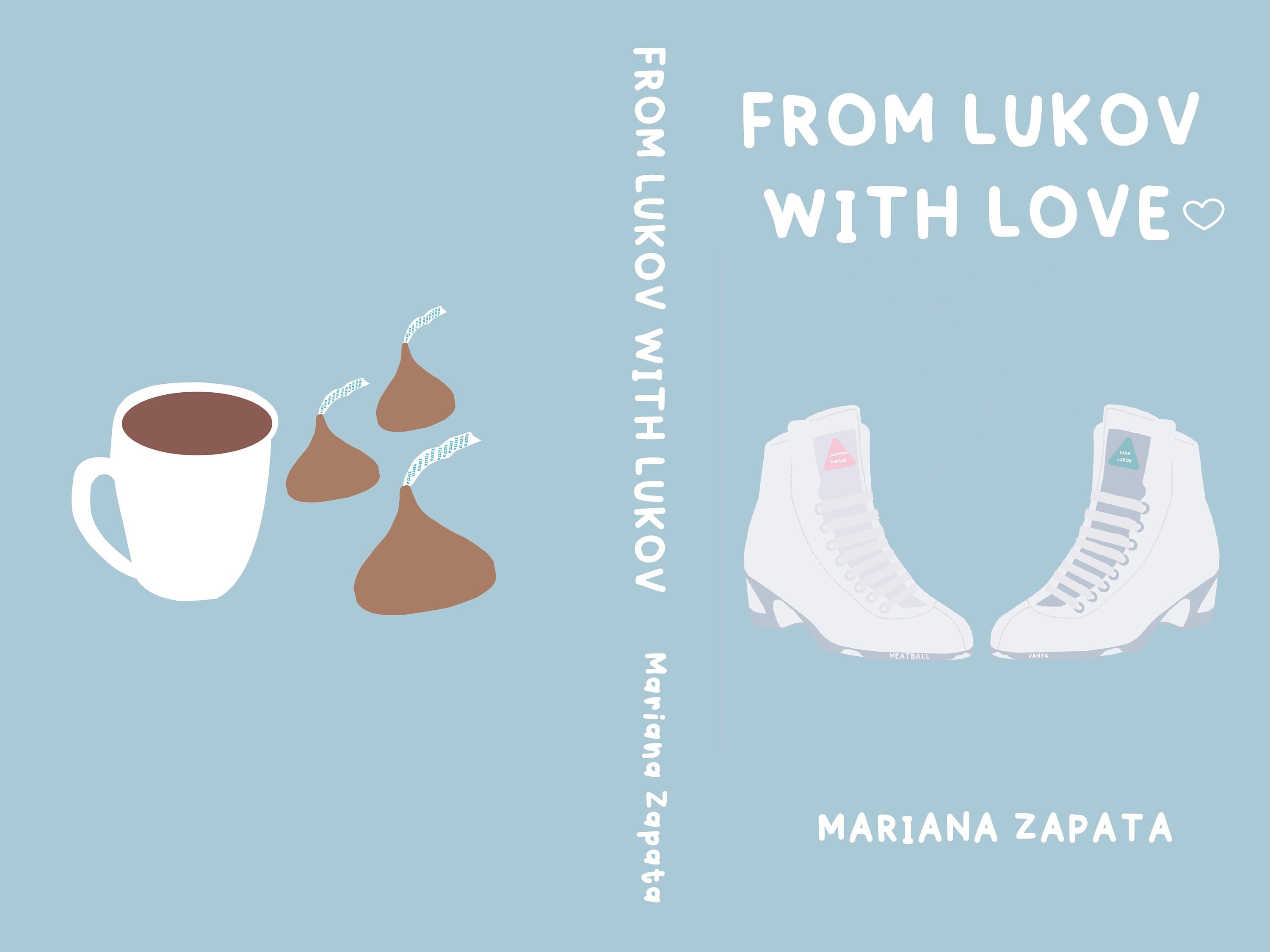 DIGITAL FILE | From Lukov With Love Book Cover - Etsy