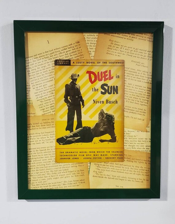 Niven Busch Duel in the Sun Vintage Paperback Book Cover - Etsy
