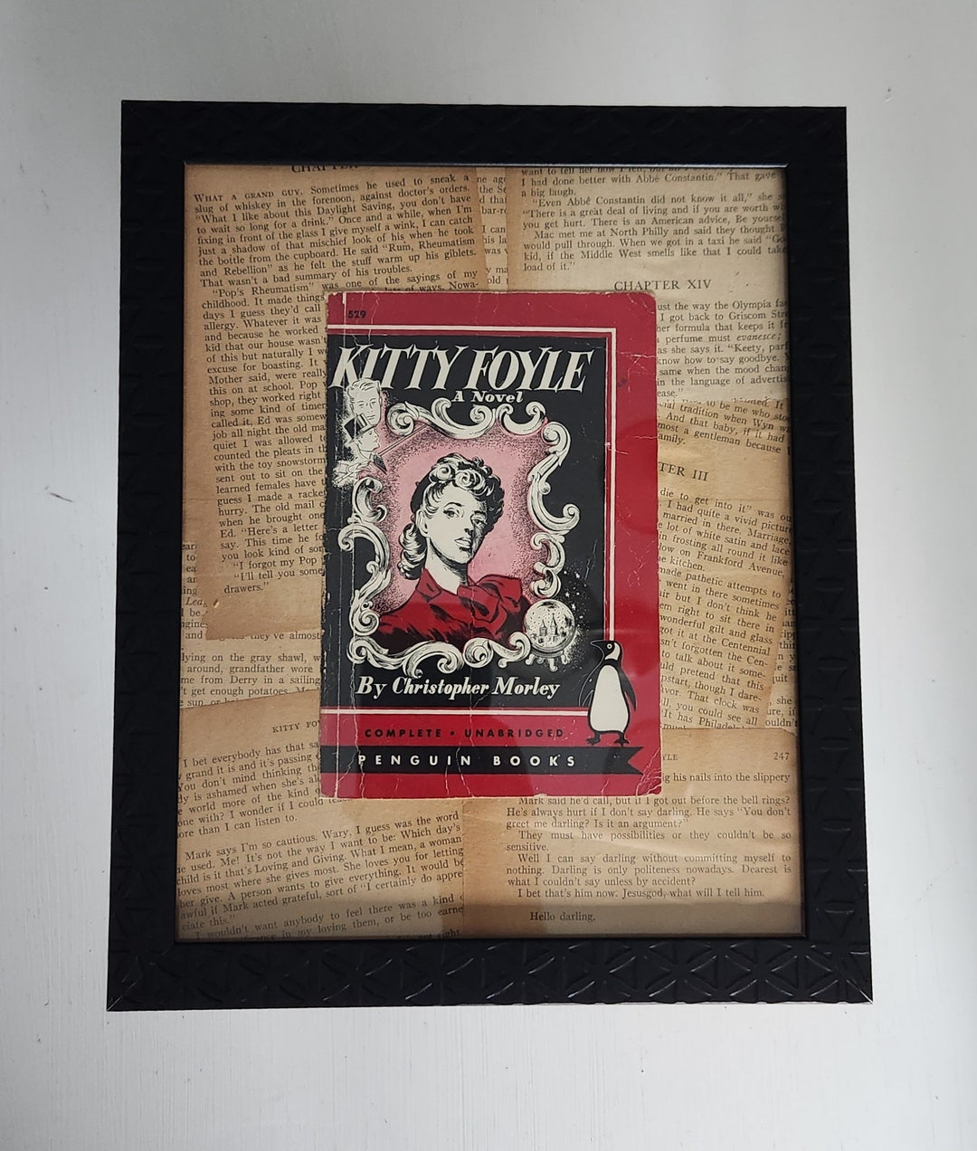 Christopher Morley - Kitty Foyle - Vintage Paperback Book Cover Collage ...