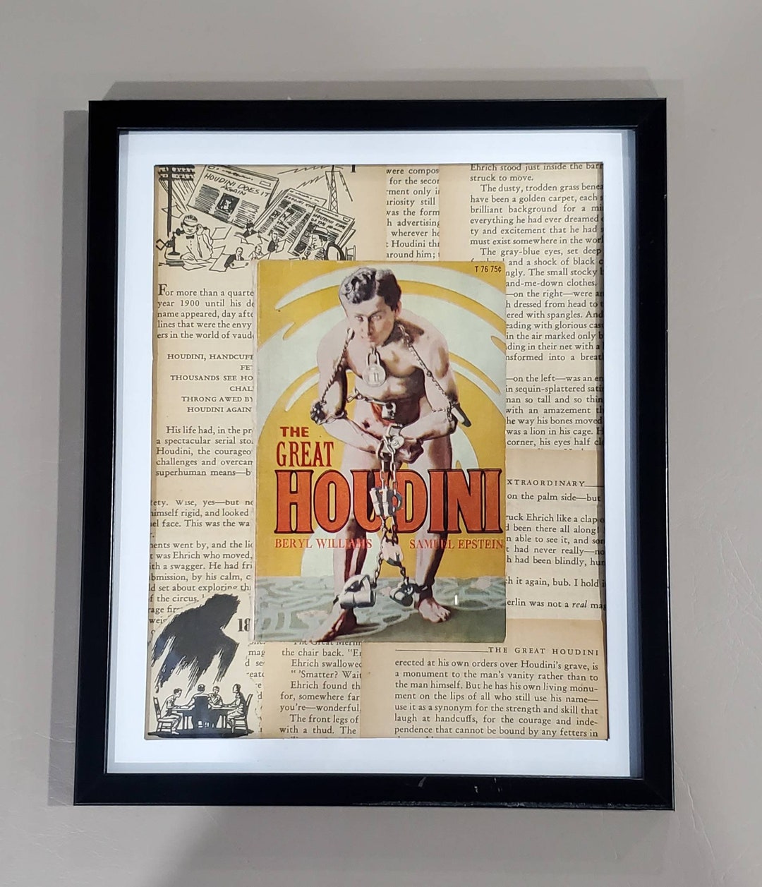 The Great Houdini by Beryl Williams and Samuel Epstein Vintage ...