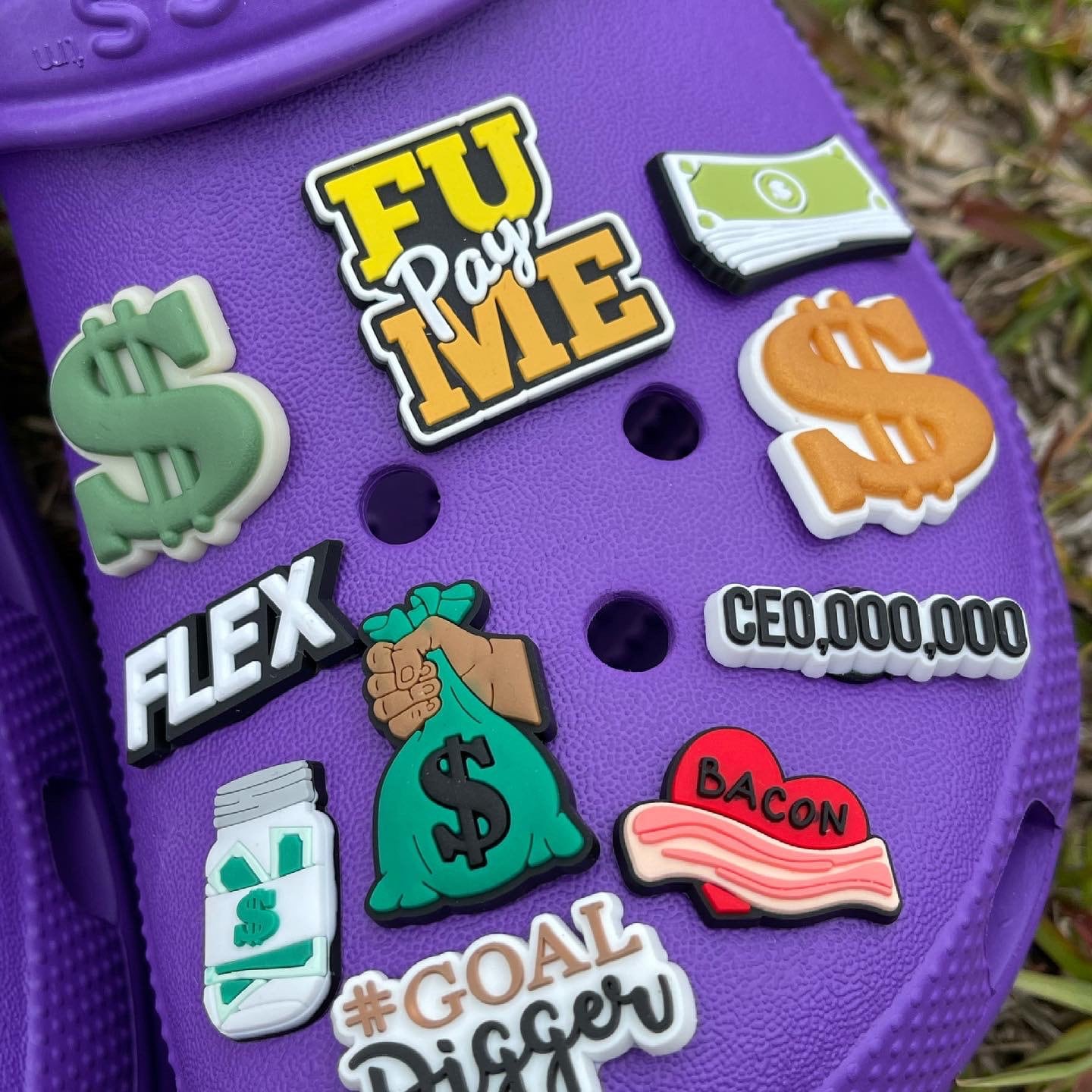 Croc Charms Money Charms Get Paid Charms For Crocs In My | Etsy