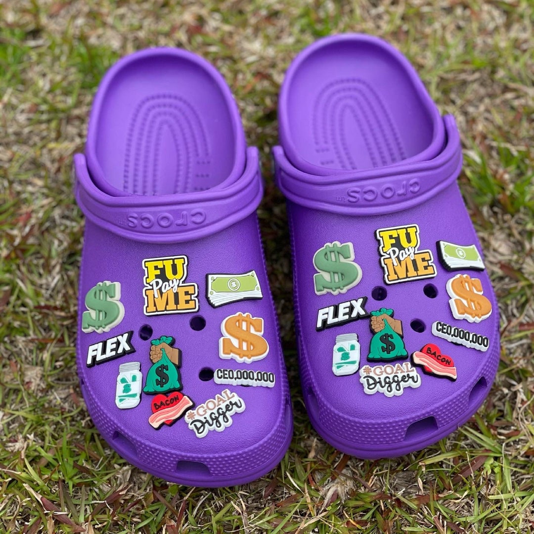 Croc Charms, Clog Shoe Charms, Money, Boss - Etsy