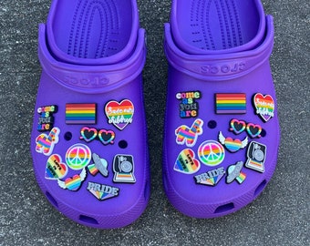 Gay Pride Crocs - Etsy Ireland