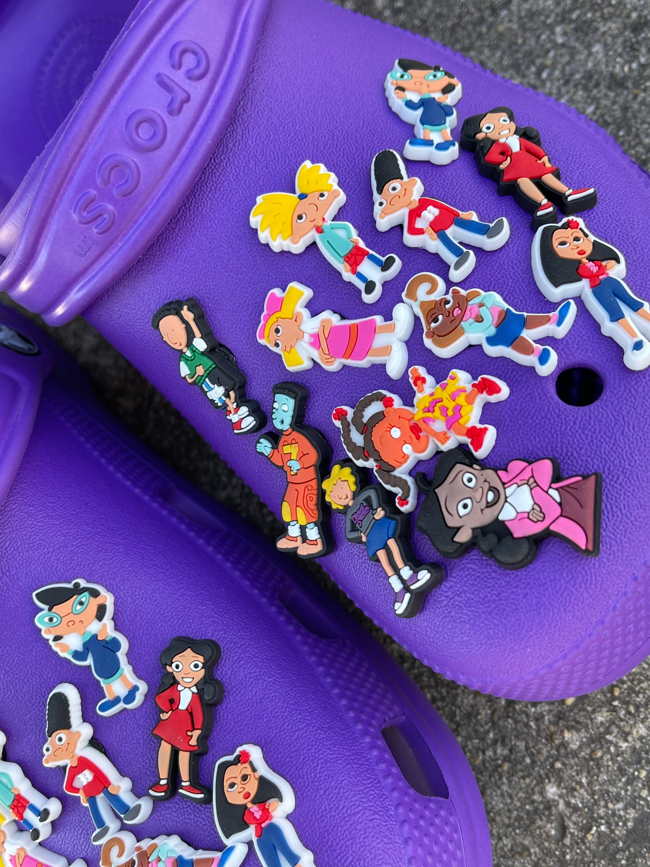 Croc Charms, Clog Shoe Charms, Cartoon Characters, Nostalgia, 90s - Etsy