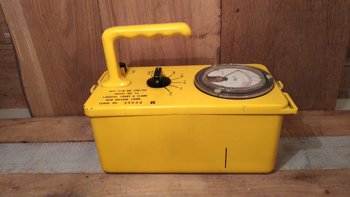 Civil Defense Geiger Counter | Etsy