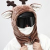 Red Fox Mask Balaclava for Adults, Moving Ears Hats, Snowboard ...
