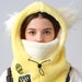 Yellow Cat Ski Mask Adult Hats , Skiing/ Snowboard Sports Balaclava ...