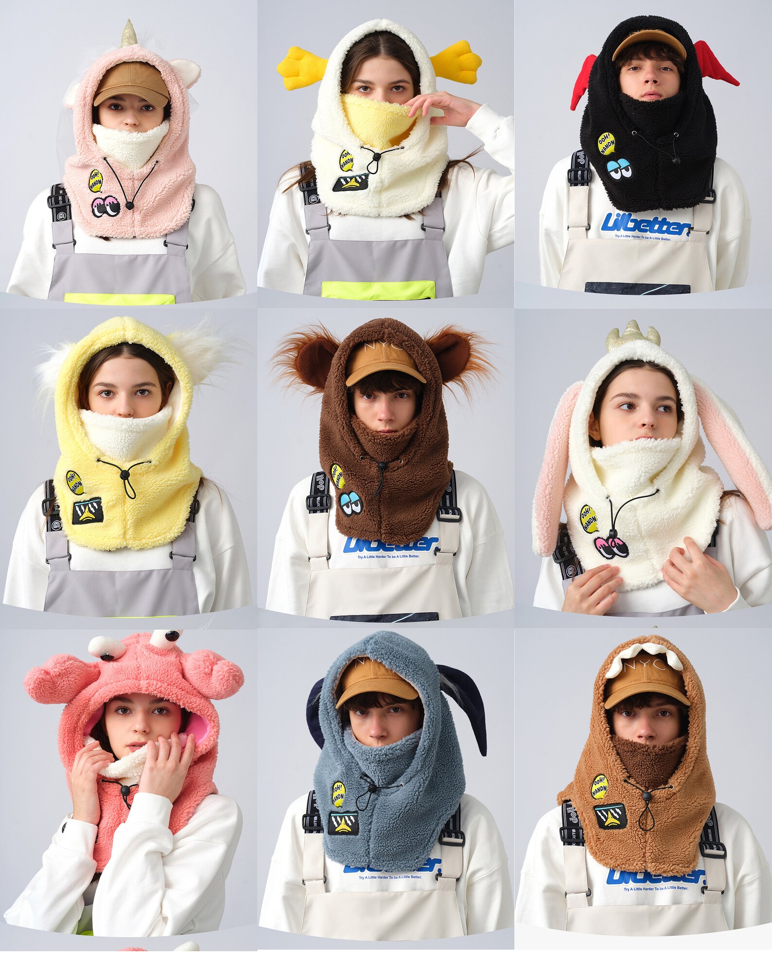 Dinosaur Ski Mask Hats Adult, Skiing/ Snowboard Sports Balaclava ...