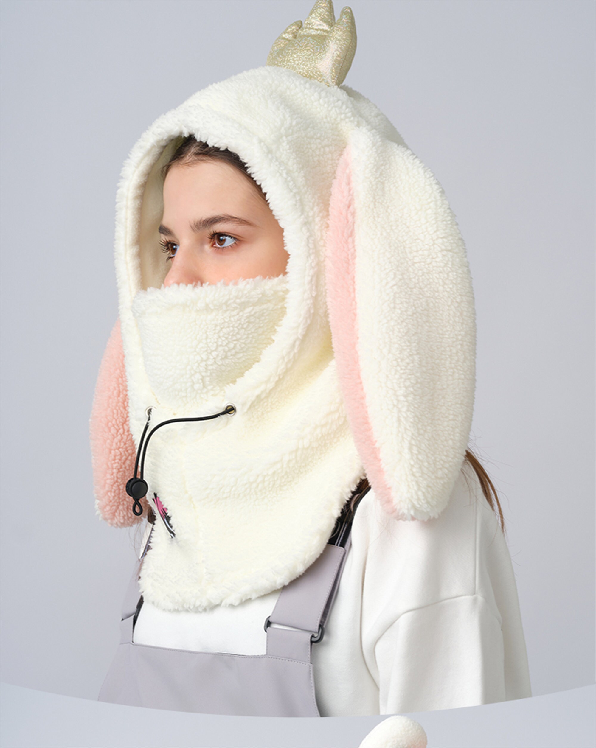 White Bunny Ski Mask Hats Skiing/ Snowboard Sports Balaclava - Etsy Canada