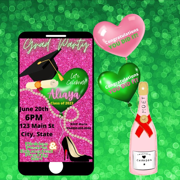 Hbcu Graduation Invitation - Etsy