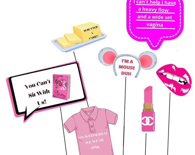 28 Printable 1950's Photo Booth Props Retro Party Photo - Etsy