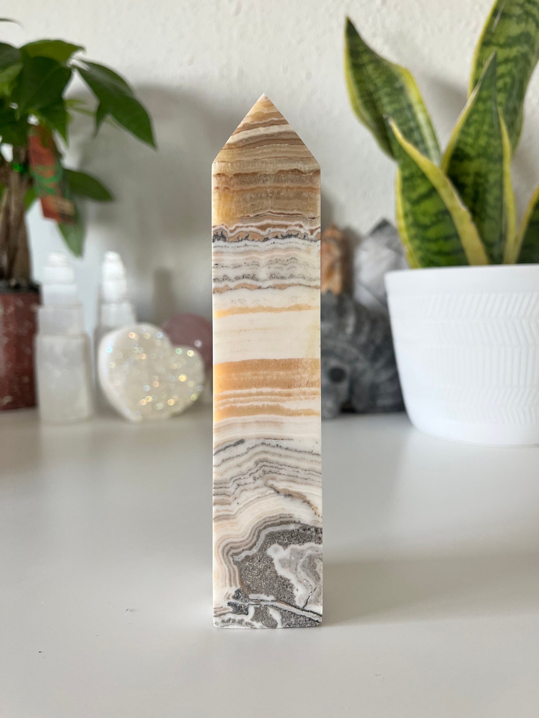 Dendrite Calcite Towers Peace Travel Enjoyment Grounding Abundance ...