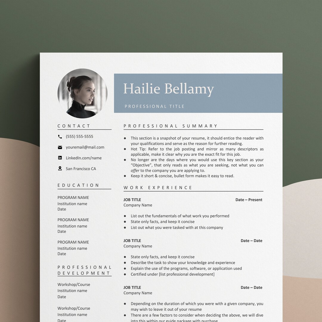 CV Template Simple, Resume Template Word, Google Docs Resume, College ...